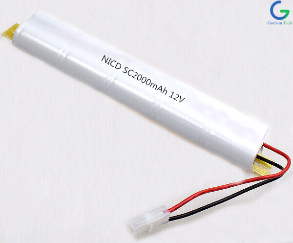 Emergency Lighting Battery|Ni-Cd Battery Pack SC2000mAh 12V